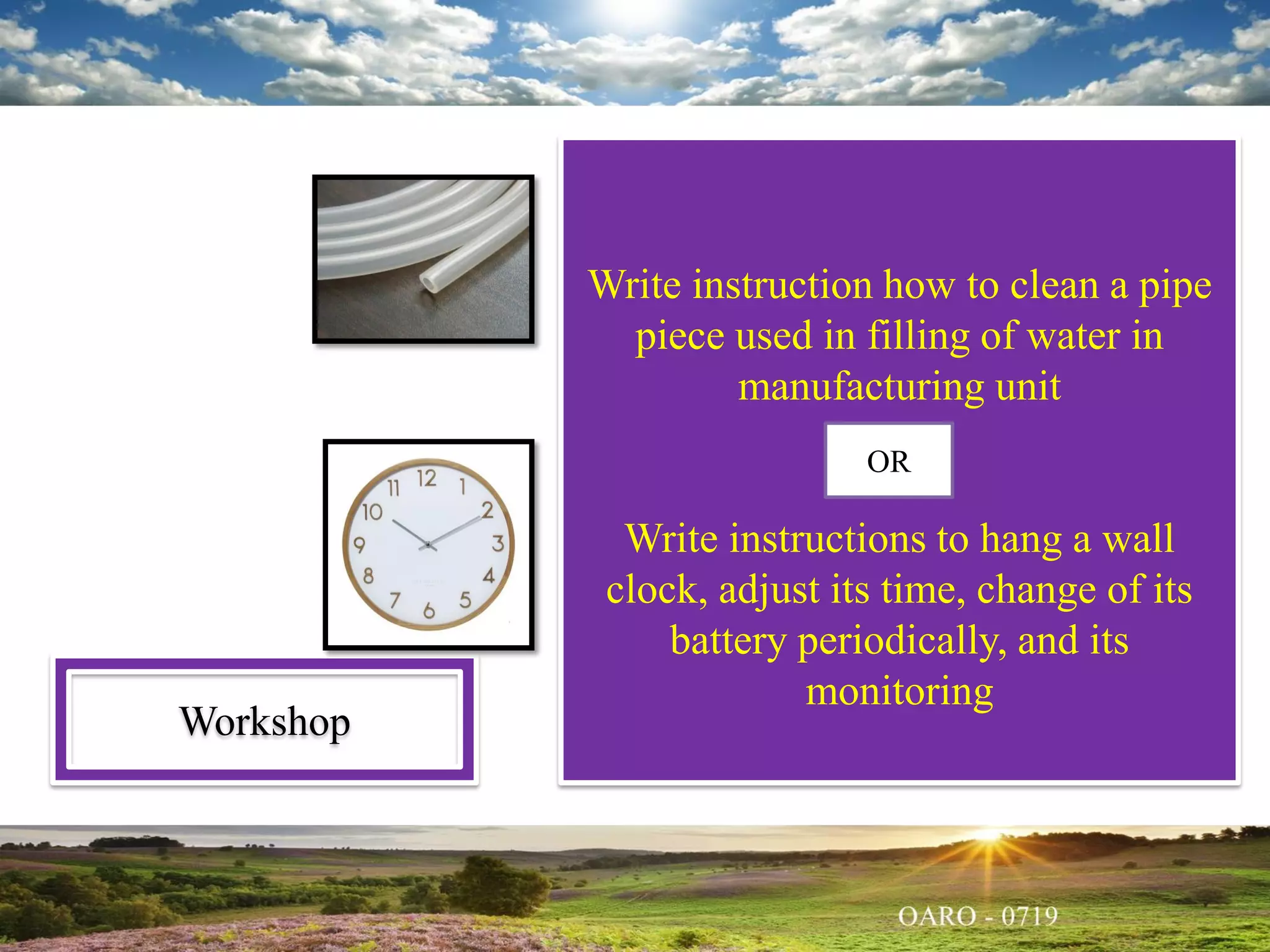 Documentation - The First and Last Exit in GMP | PPT