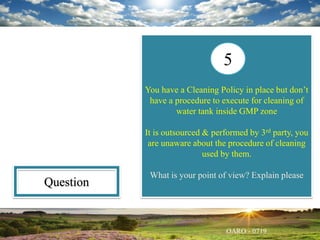 Documentation - The First and Last Exit in GMP | PPT