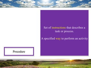Documentation - The First and Last Exit in GMP | PPT