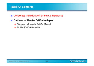 Outlines of Mobile FeliCa | PDF | Smartphones | Consumer Electronics