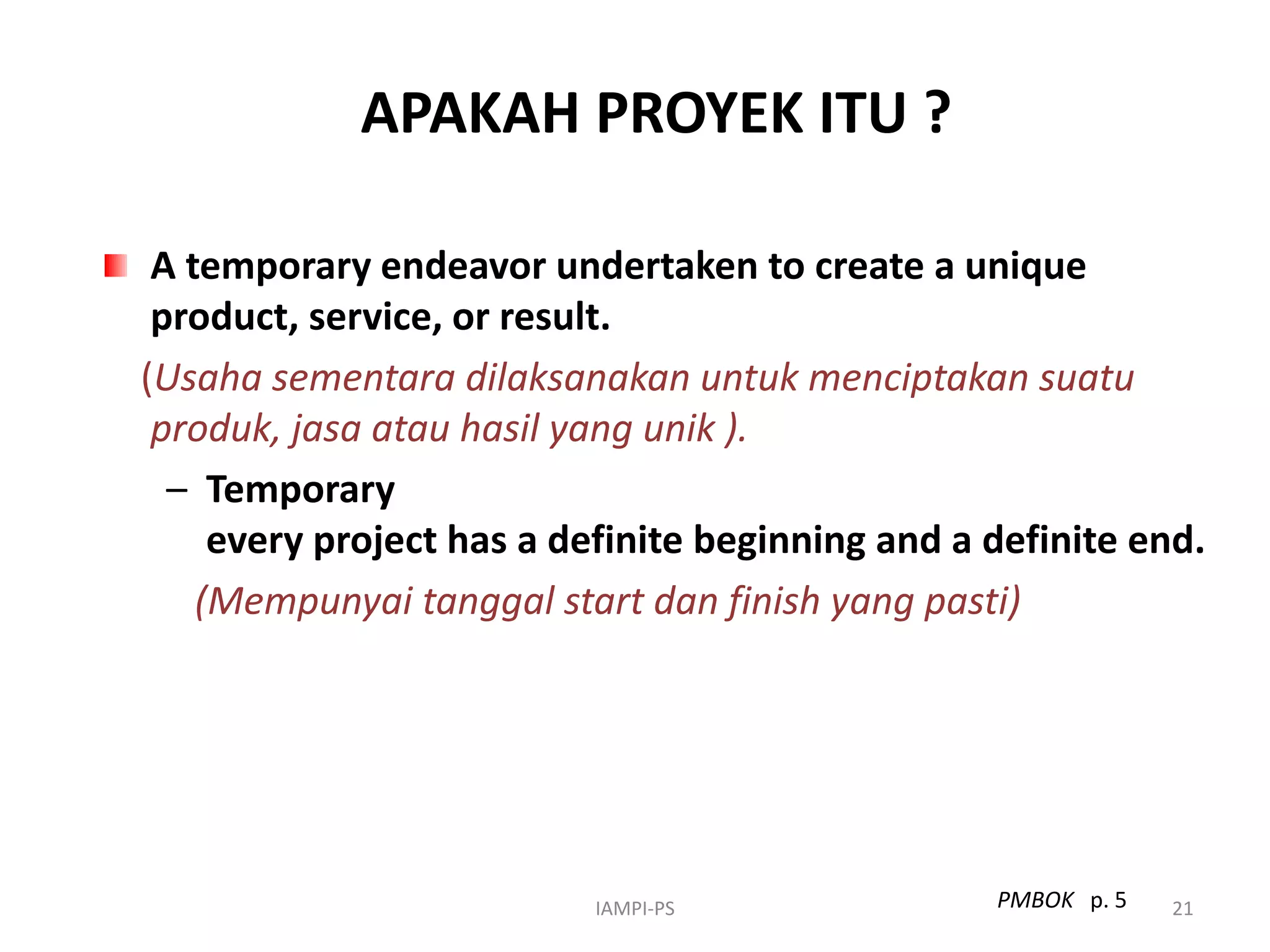 02 ok PROJECT MANAGEMENT FRAMEWORK IAMPI A.ppt