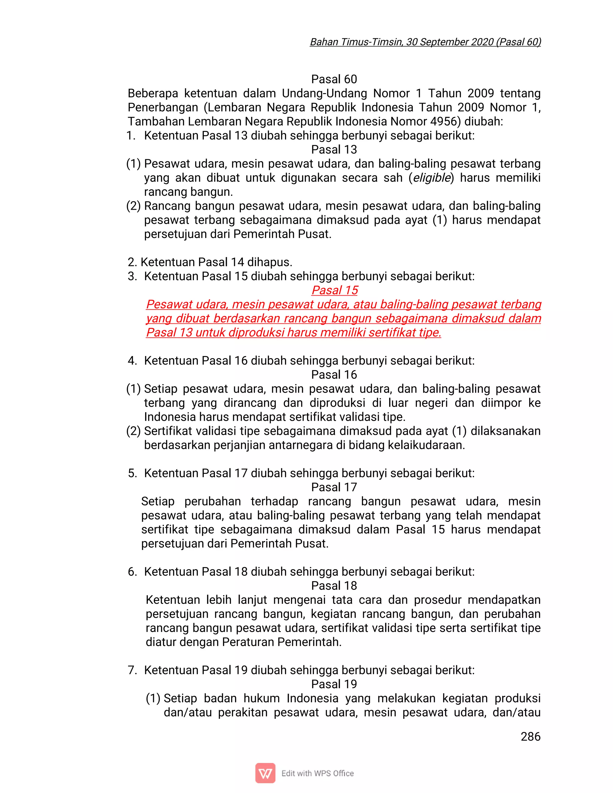 02 OKT Hasil Timus Pasal 60- 68 | PDF