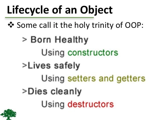 Introduction To Object Oriented Concepts