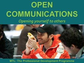 Open Communications | PPTX