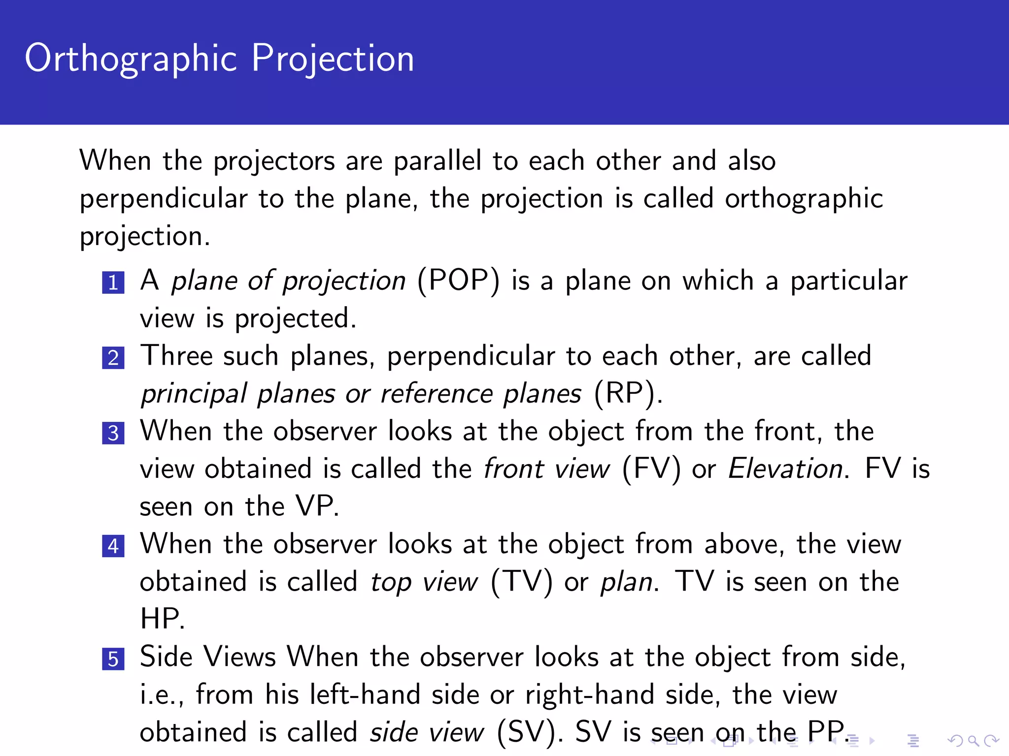 02orthographic projection points_lines | PDF