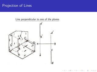 02orthographic projection points_lines | PDF | 3-D Graphics | Computer ...