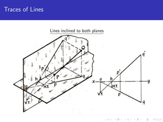 02orthographic projection points_lines | PDF | 3-D Graphics | Computer ...