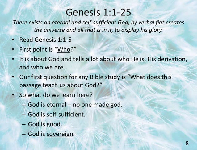 Session 02 Old Testament Overview - Genesis 1-11 | PPTX | Christianity ...