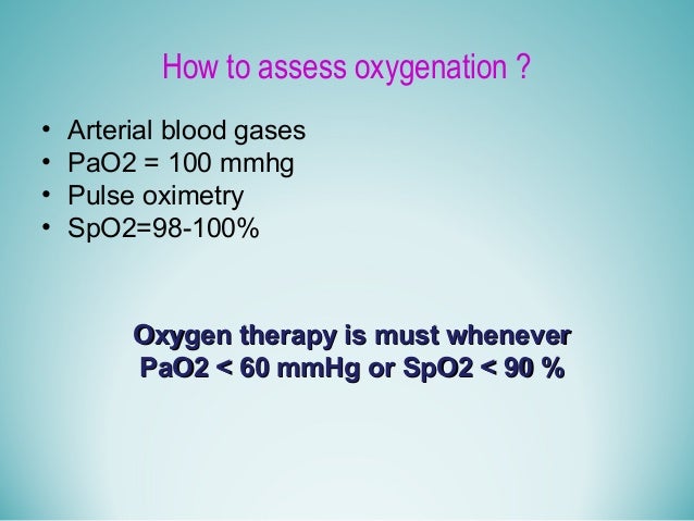 Oxygen Therapy