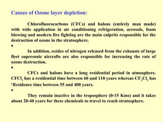 02 ozone depletion | PPT