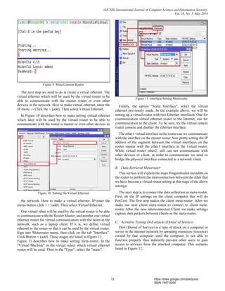 Simulation for Data Security Improvement in Exploited Metarouter | PDF
