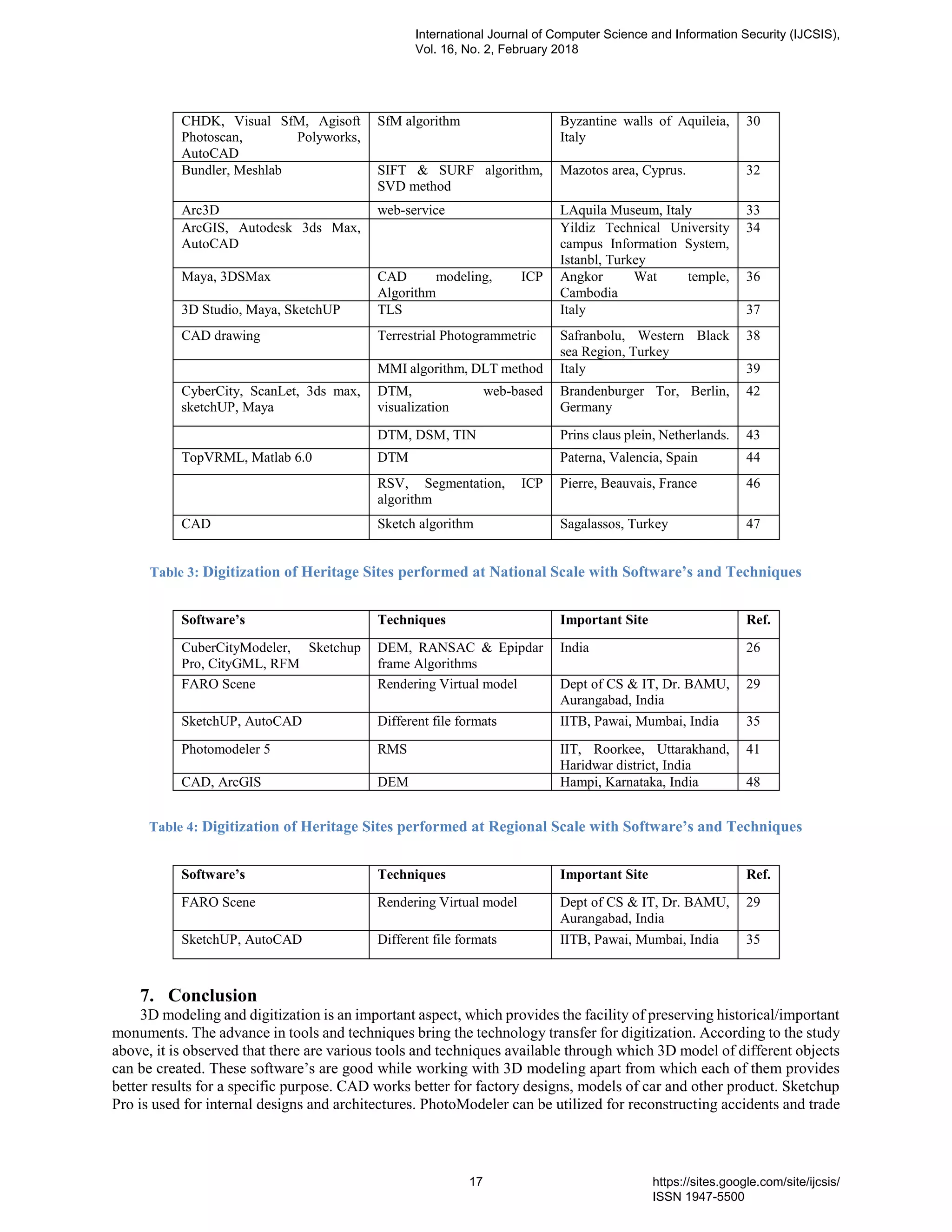 Inspection of 3D Modeling Techniques for Digitization | PDF | 3-D Graphics | Computer Software ...