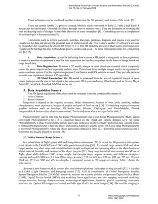 Inspection of 3D Modeling Techniques for Digitization | PDF | 3-D Graphics | Computer Software ...