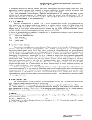 Differential Evolution Based Secured Routing Protocols for VANETs | PDF | Computer Networking ...