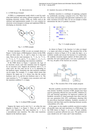 A Practical Approach to Creation and Analysis of FSM Designs | PDF