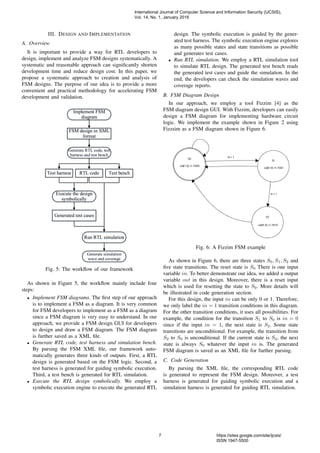 A Practical Approach to Creation and Analysis of FSM Designs | PDF