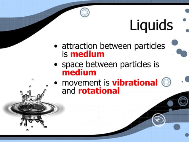 Particle Theory of Matter | PPT | Chemistry | Science