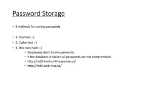 Passwords | PPT