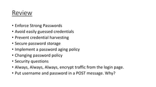 Passwords | PPT