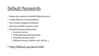 Passwords | PPT
