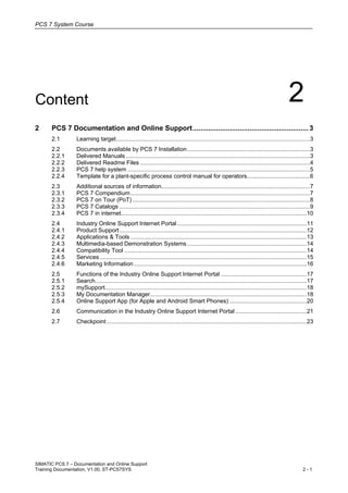 02 pcs 7 documentation and support v1.00 en | PDF