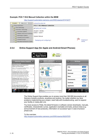 02 pcs 7 documentation and support v1.00 en | PDF