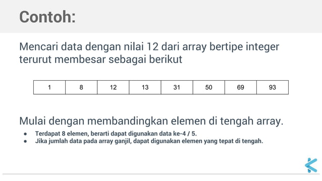 Algoritma dan Struktur Data - Binary Search | PDF