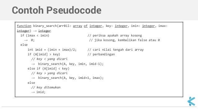 Algoritma Dan Struktur Data Binary Search