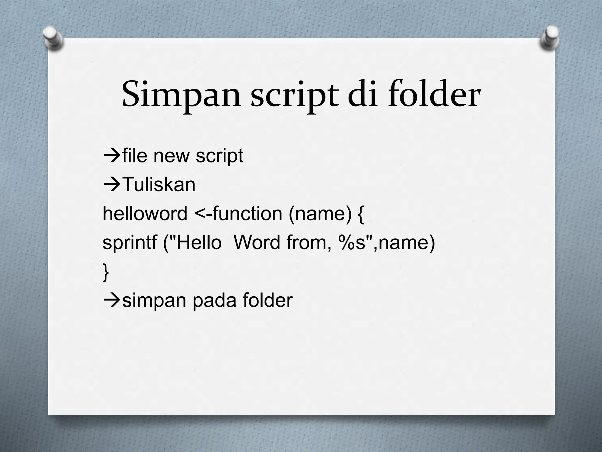 02 Pengantar Bahasa R teknik informatika | PPTX
