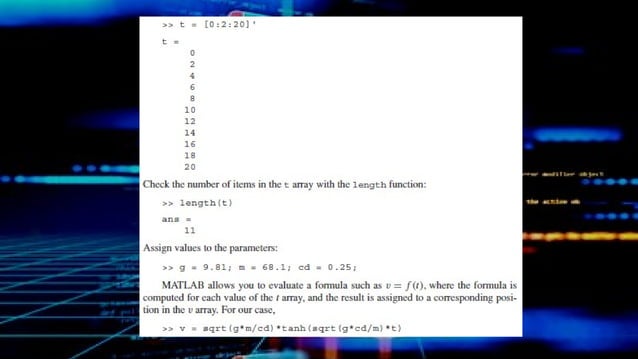 Berisi tentang pertemuan Pengenalan Matlab | PPT