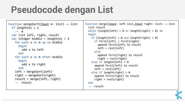 Algoritma dan Struktur Data - Merge Sort | PDF