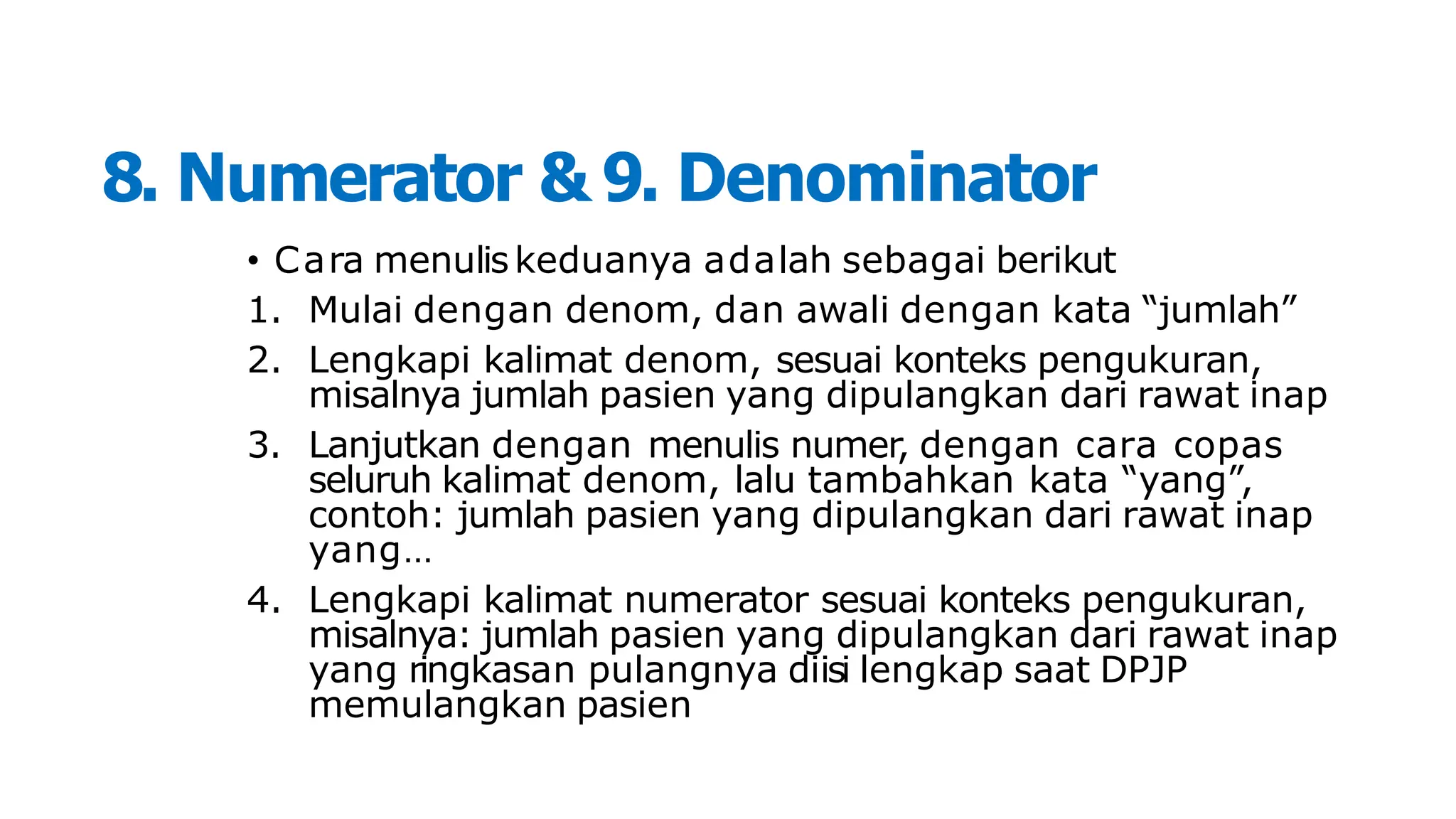 PENYUSUNAN INDIKATOR MUTU AKREDITASI RUMAH SAKIT | PPTX