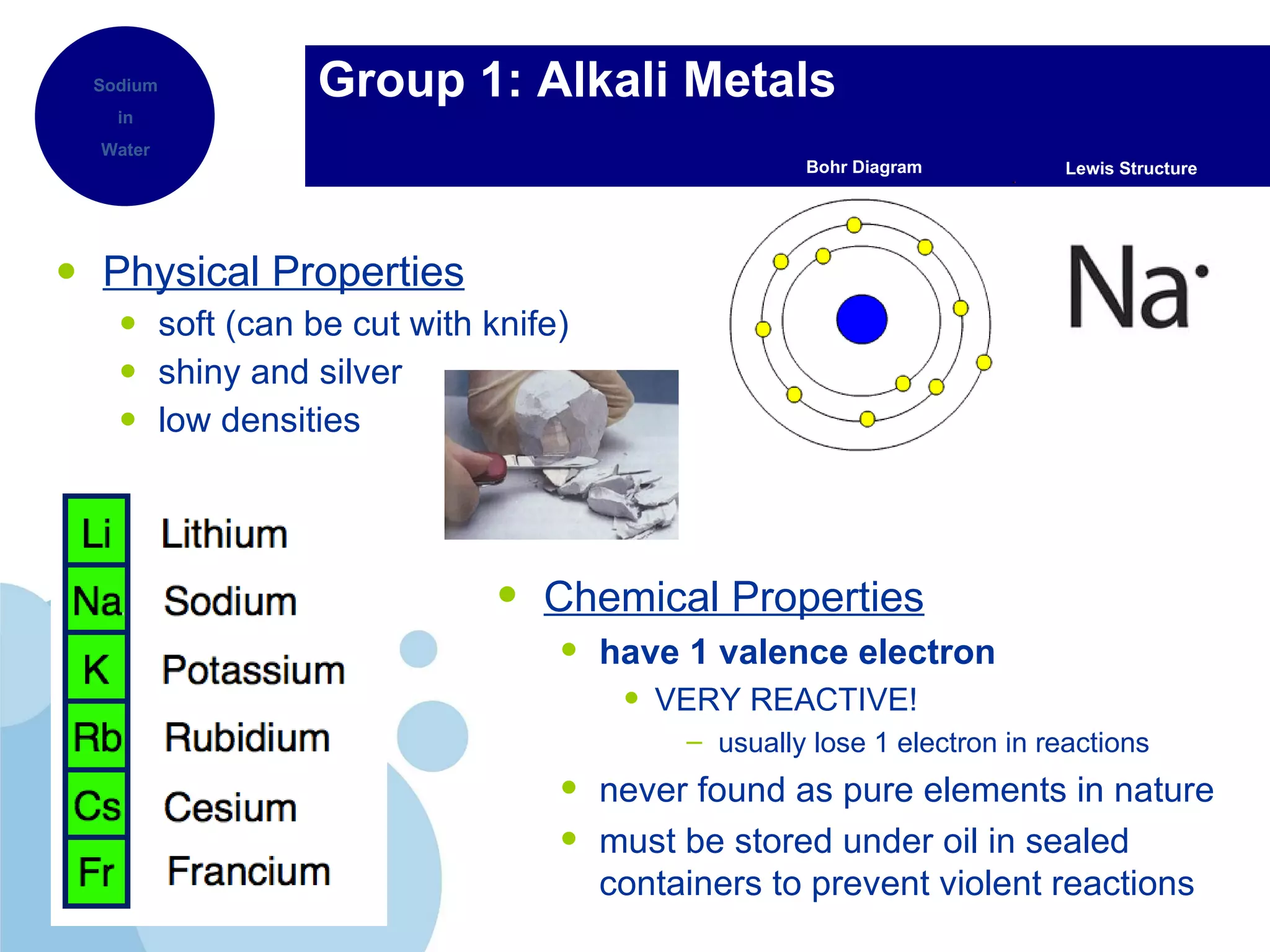 The Periodic Table & Chemical Bonds | PPT