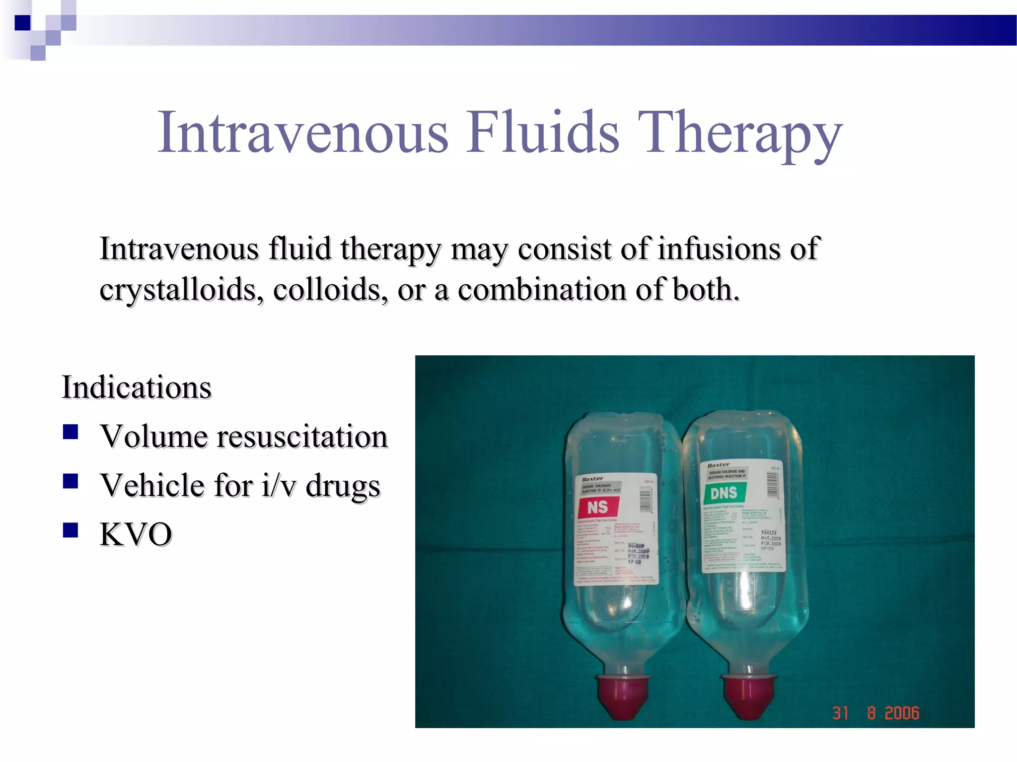 Perioperative fluid therapy | PPT