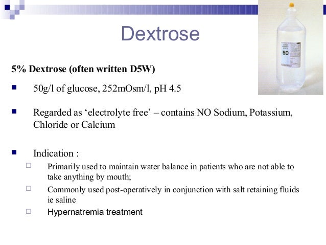 Perioperative fluid therapy
