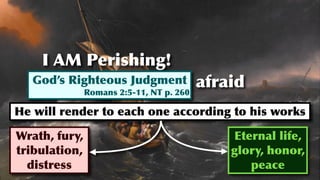 Do You Not Care That We Are Perishing? | PPT