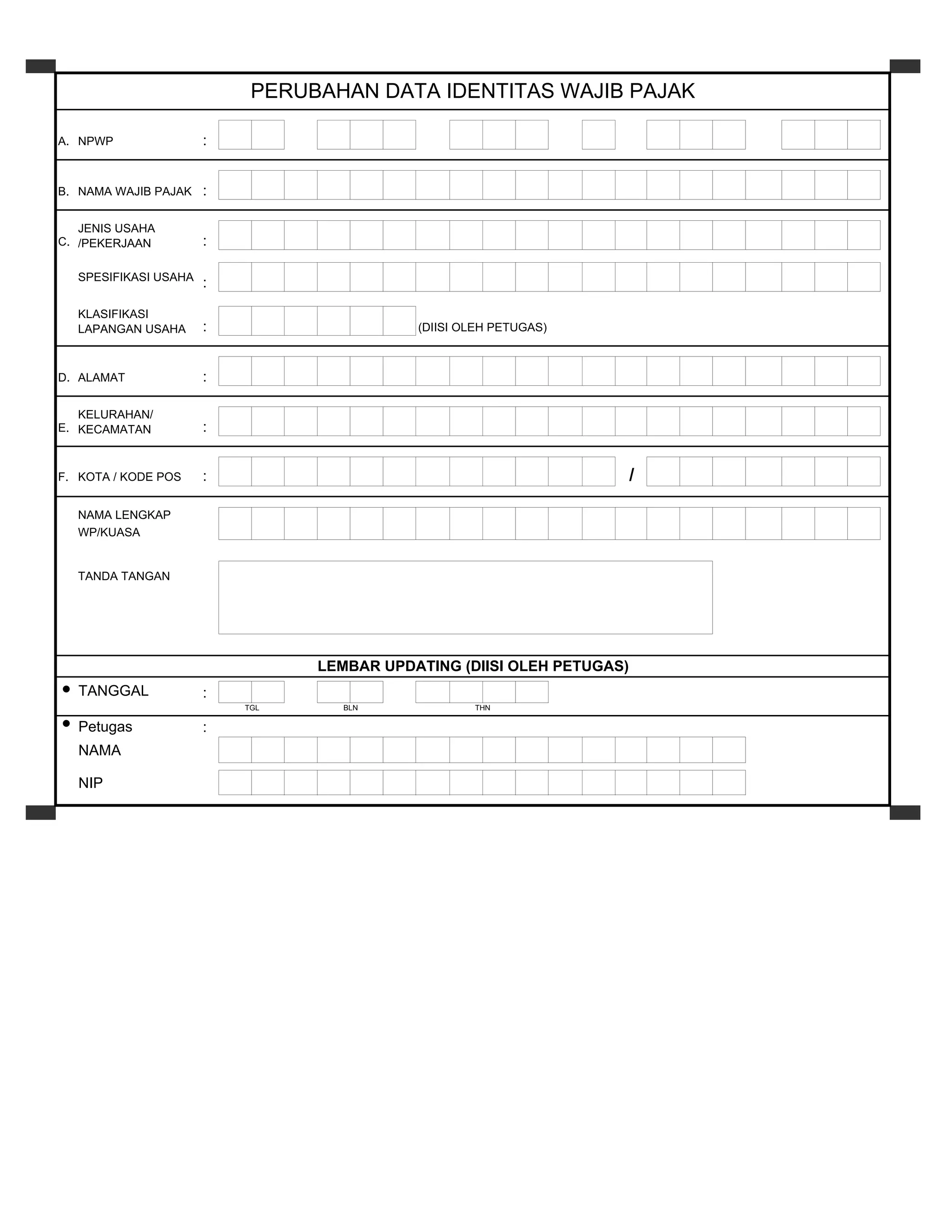 02 perubahan data 2009 | PDF
