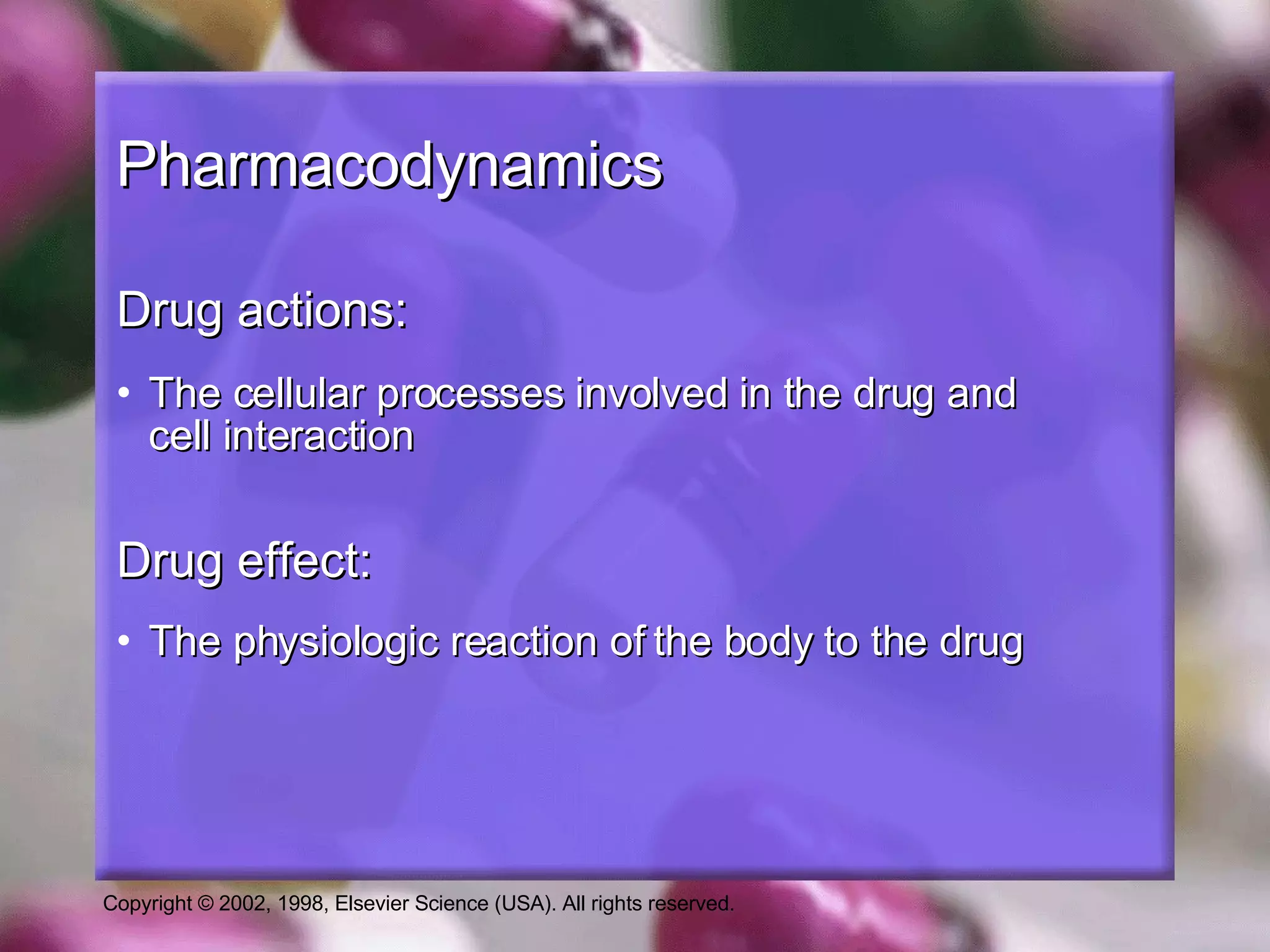 NurseReview.Org - Pharmacologic Principles | PPT
