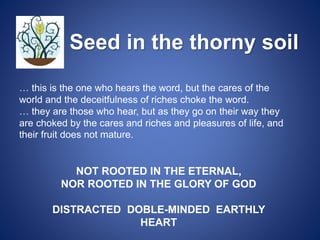 Parables of the Kingdom: The Sower | PPTX