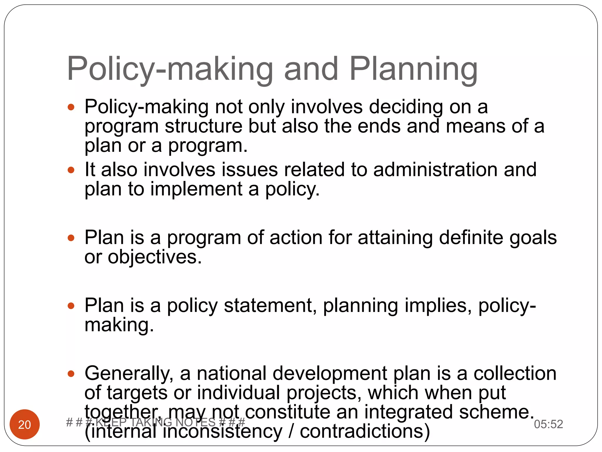 02 Policy making models - Approaches | PPTX