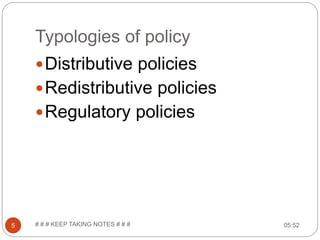 02 Policy making models - Approaches | PPTX