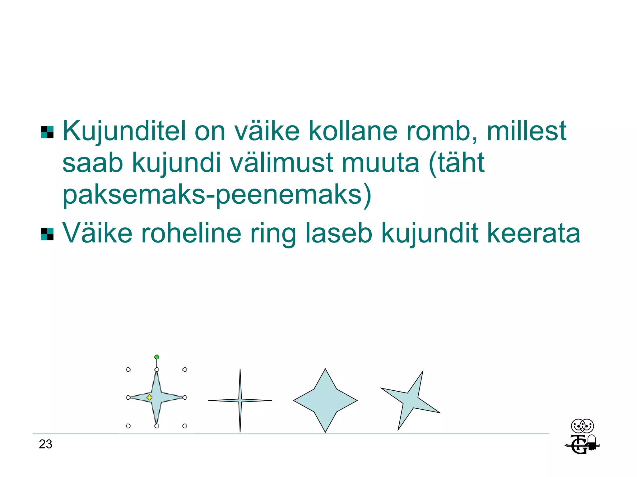 PowerPoint - Kujundamine | PPT