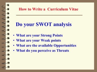 02 ppt how to make a cv ( full) | PPT