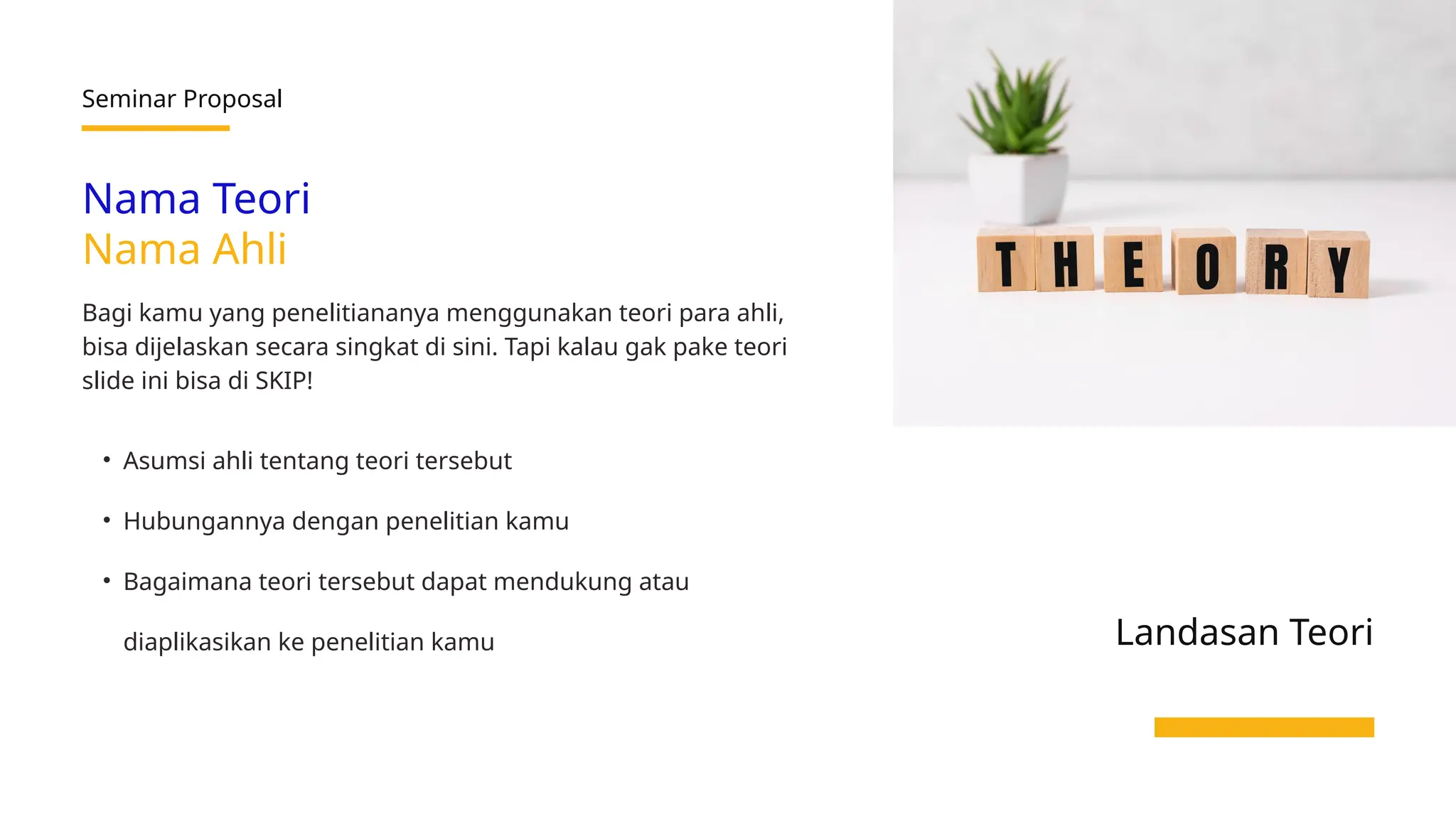 PPT Template Kualitatif bagus untuk yang sedang sempro | PPTX