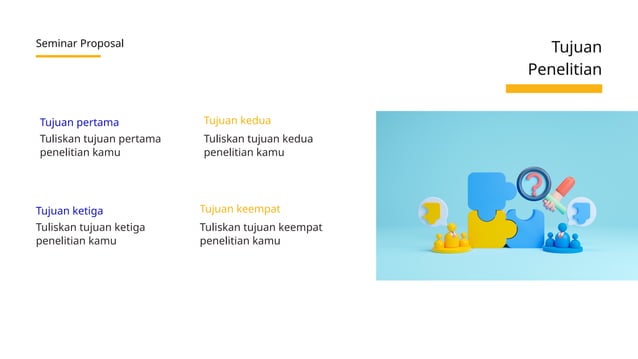PPT Template Kualitatif bagus untuk yang sedang sempro | PPTX