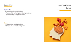 PPT Template Kualitatif bagus untuk yang sedang sempro | PPTX