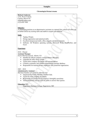 02 practical writing samples | PDF