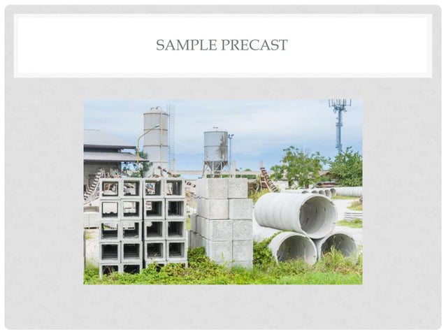 02_Precast-and-Cast-in-Place.ppt | Civil Engineering Industry | Industries