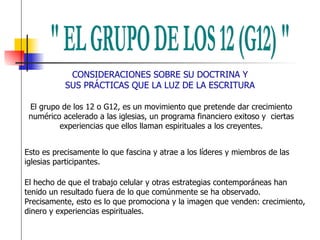 02 presentación g12 | PPT