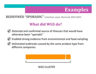 Whole Genome Sequencing (WGS): How significant is it for food safety? | PPT